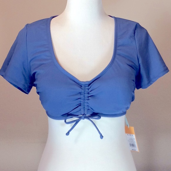 Kona Sol | Swim | Short Sleeve Swim Top | Poshmark